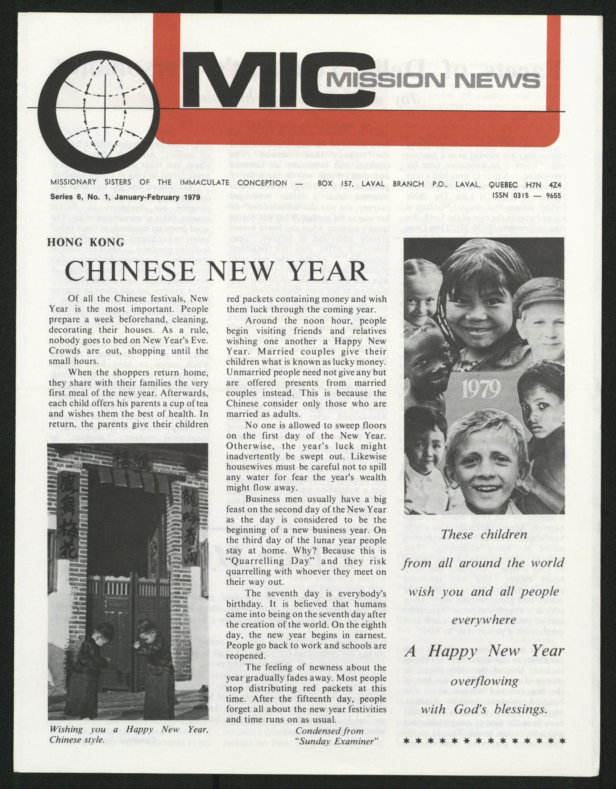 MIC Mission News January 1979 – MISSIONARY PRESS MIC